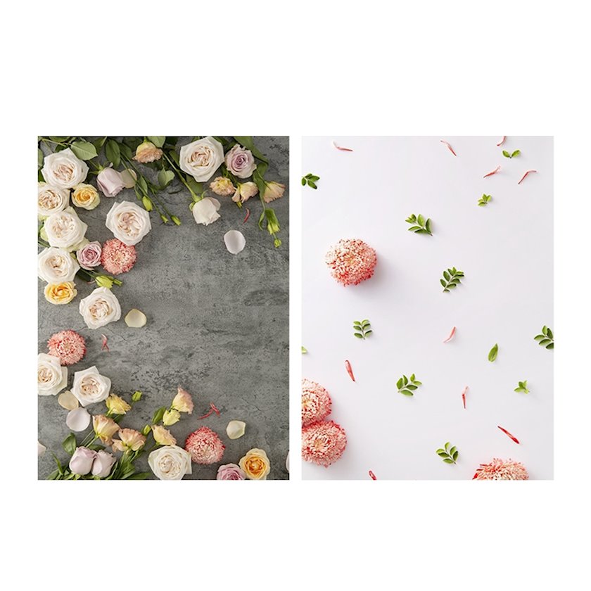 İkitərəfli foto fon Flower Table 60*90 sm - Qiymeti, Bakıda almaq ...
