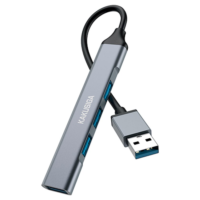 ᐈ USB Konverter Kakusiga KSC-751 4 in 1 Type-A to USB3.0+USB2.0x3 ...