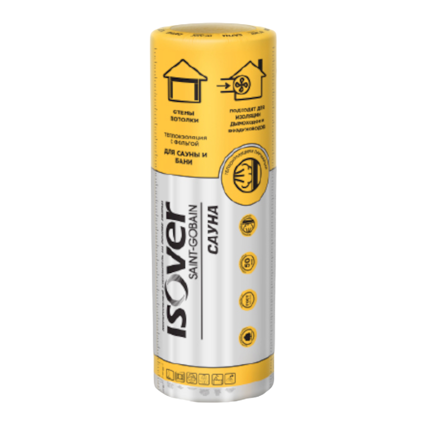 Buxar izolyasiyası Isover Sauna 50 mm - Qiymeti, Bakıda almaq. Satışı, icmal, rəylər