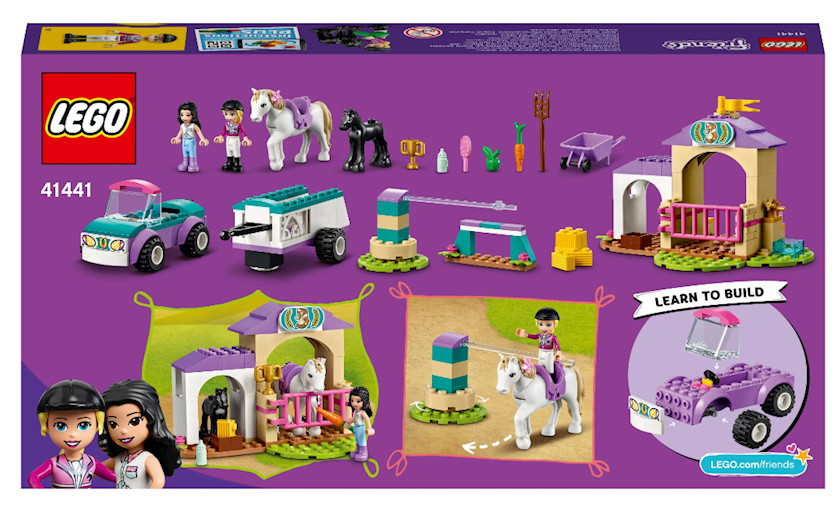 ᐈ Конструктор Lego Friends 41441 Horse Training and Trailer - купить по ...