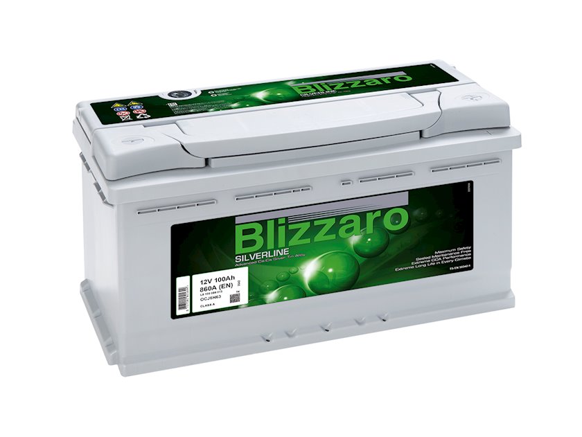 ᐈ Автомобильный аккумулятор Blizzaro 100Ah, R+, 860A - купить по ...