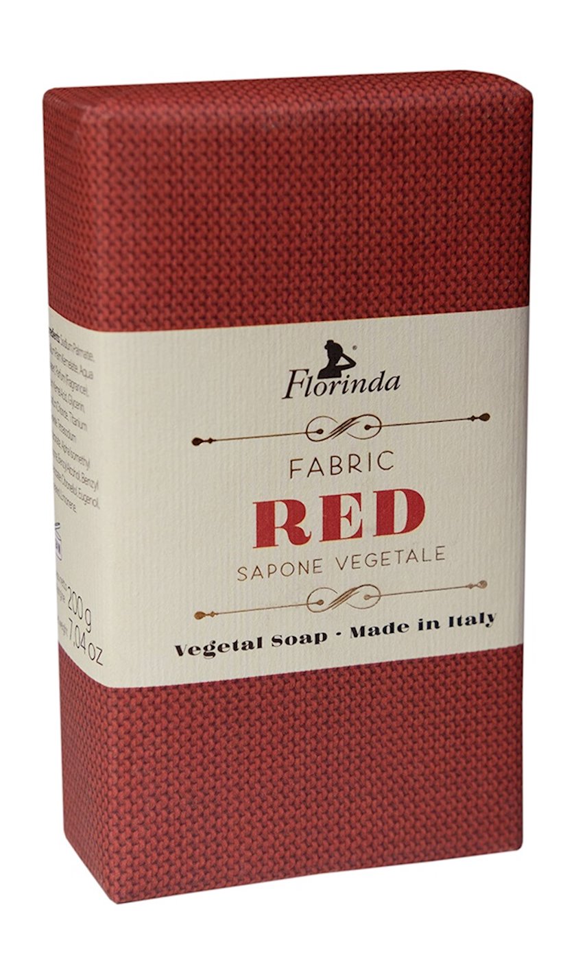ᐈ Sabun Florinda Fabric Red Sapone Vegetale 200 q - qiymeti və satışı ...