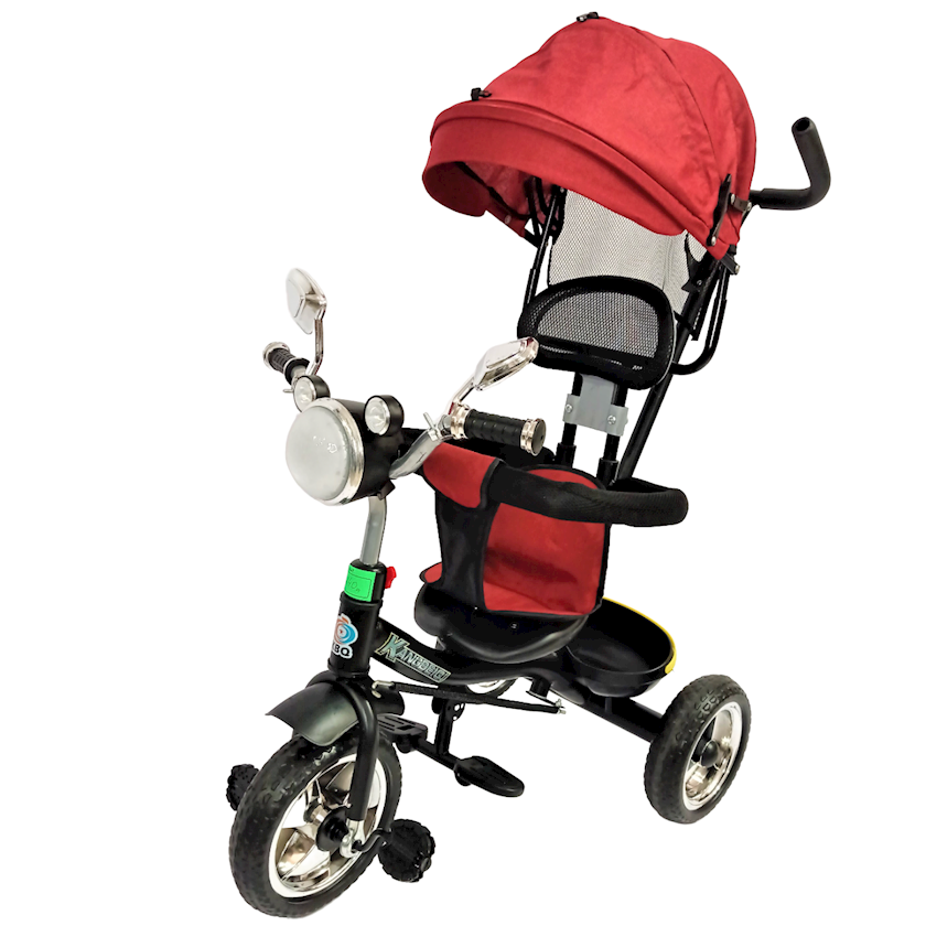 Uşaq üçün üçtəkərli velosiped 100ZR0022, qırmızı - Qiymeti, Bakıda ...