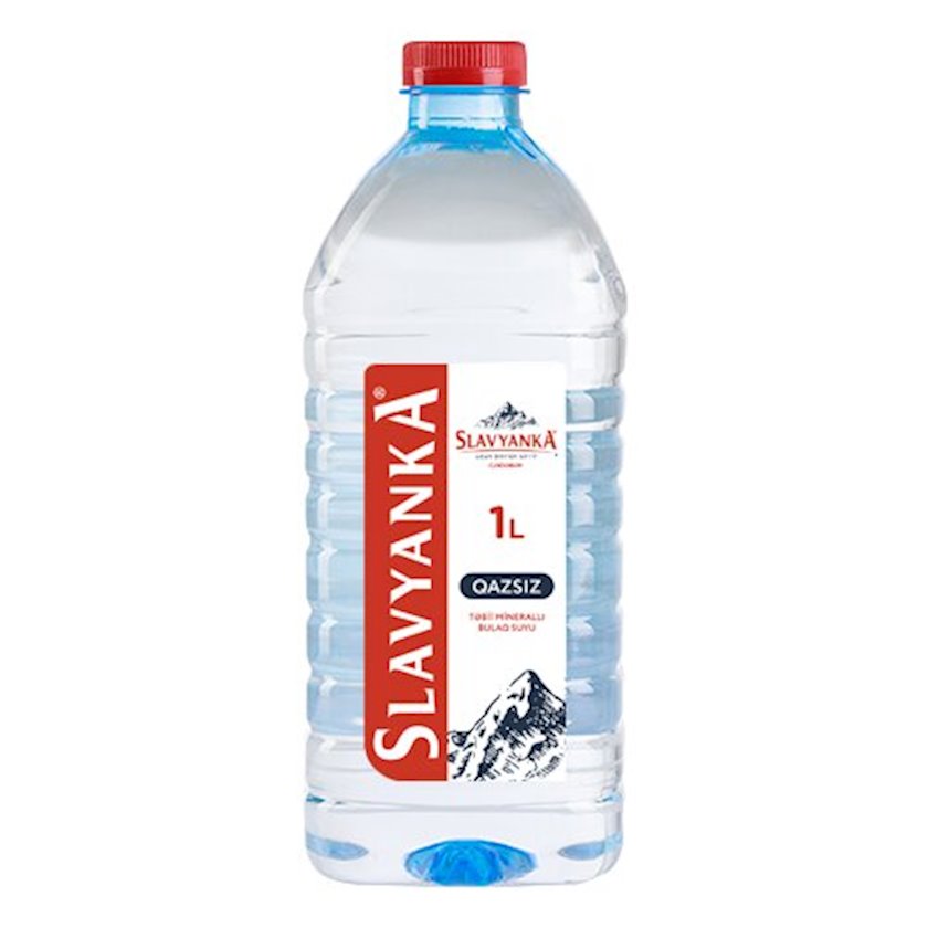 İçməli su Slavyanka plastik butulkada 1 l, 12 ədəd - Qiymeti, Bakıda ...
