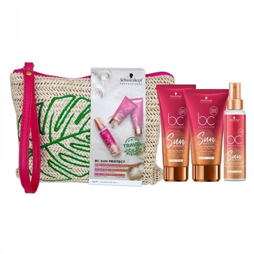 Набор для защиты волос от солнца Schwarzkopf Professional BC Sun ...