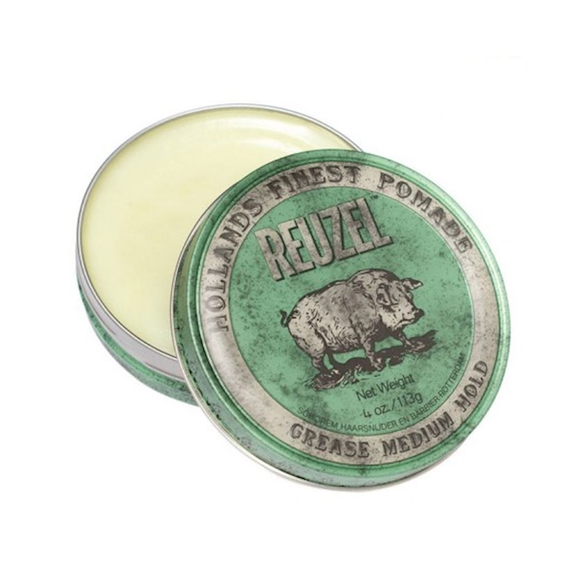 ᐈ Saç düzümü üçün pomada Reuzel Green Pomade Grease 113 q - qiymeti və ...