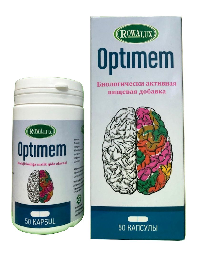 ᐈ Biolojı aktiv əlavə Rowalux Optimem, 50 kapsula - qiymeti və satışı ...