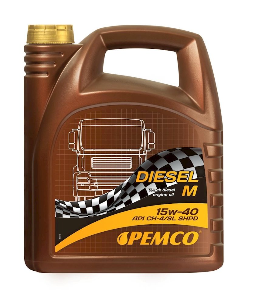 Motor yağı Pemco Diesel M 15W-40, 5 l - Satışı | Mator Yaglari
