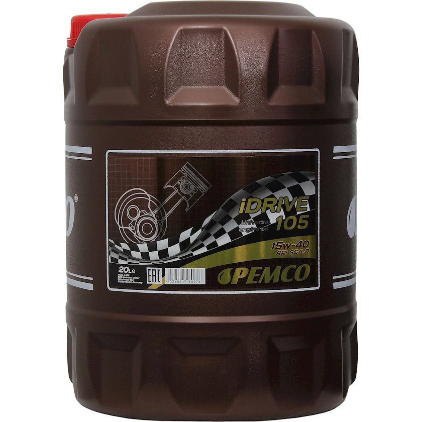 Моторное масло Pemco idrive 105 15W-40, 20 л - купить в Баку. Цена ...