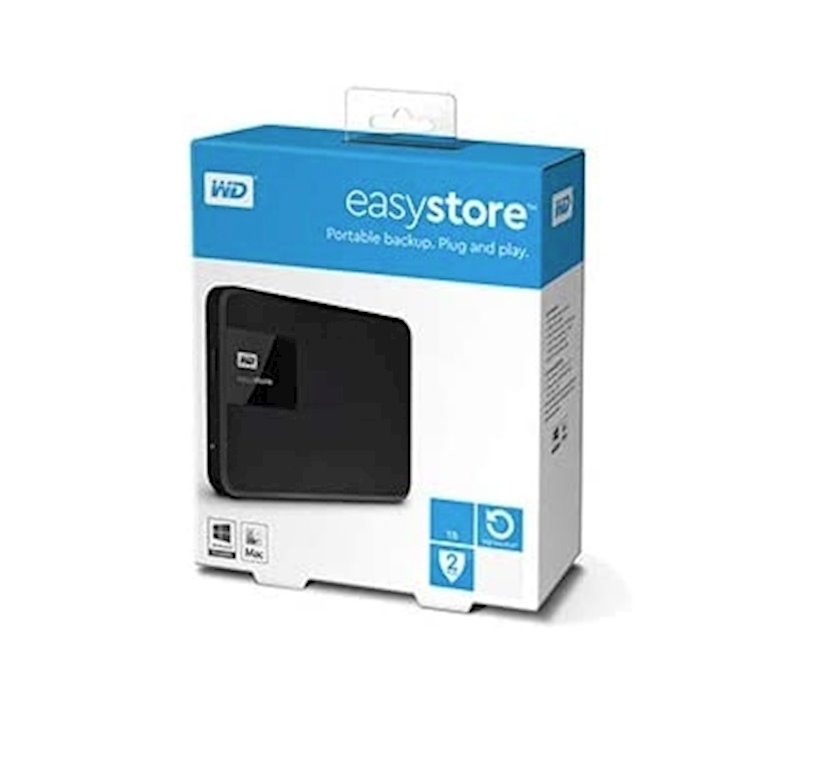 ᐈ Xarici sərt disk WD Easystore 5TB (WDBAJP0050BBK) - qiymeti və satışı ...