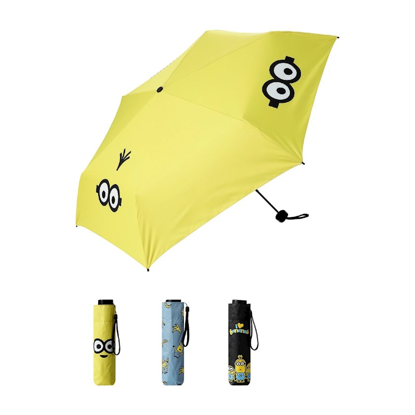 ᐈ Зонт складной Miniso Minions Collection Four-fold Sunscreen Umbrella ...
