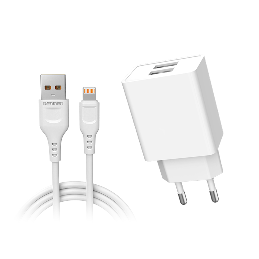 Şəbəkəli enerji toplama cihazı Denmen DC02L with Lightning, Ağ - Qiymeti, Bakıda almaq. Satışı ...