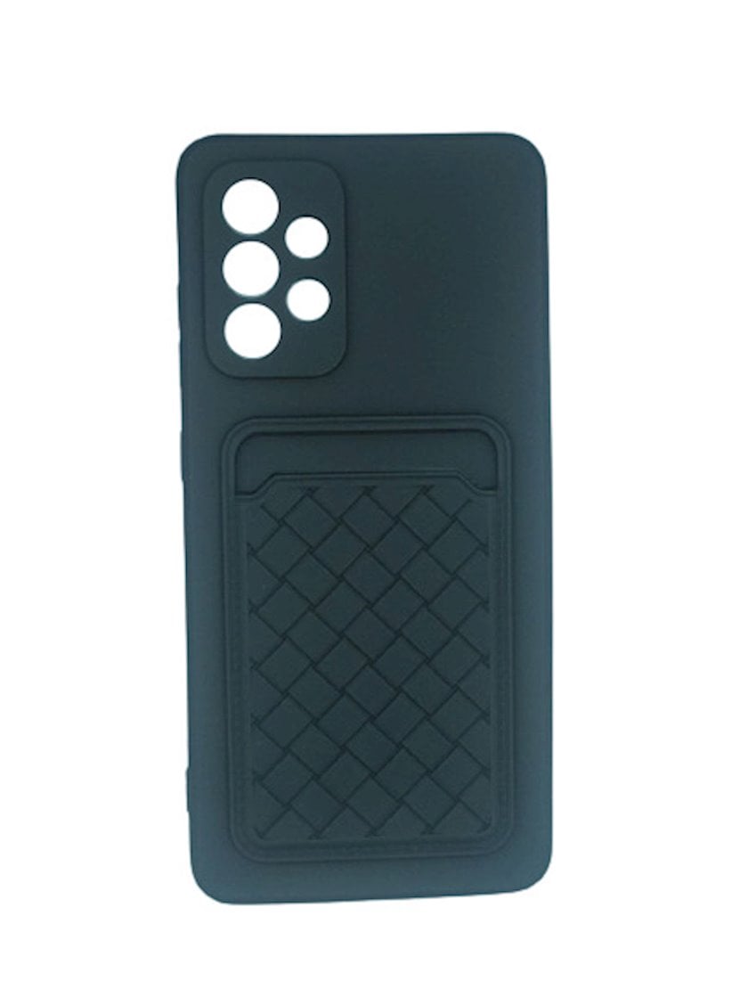 Чехол Silikon Card Case для Samsung Galaxy A72, Black - купить в Баку ...