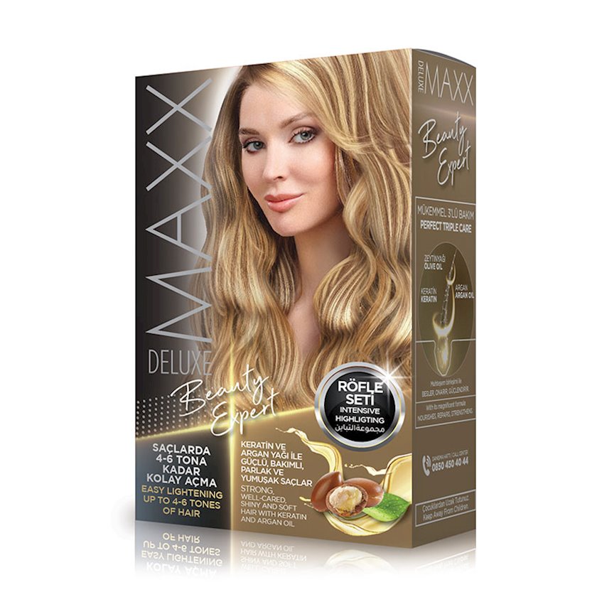 Краска для волос Maxx Deluxe Röfle Seti - купить в Баку. Цена, обзор ...