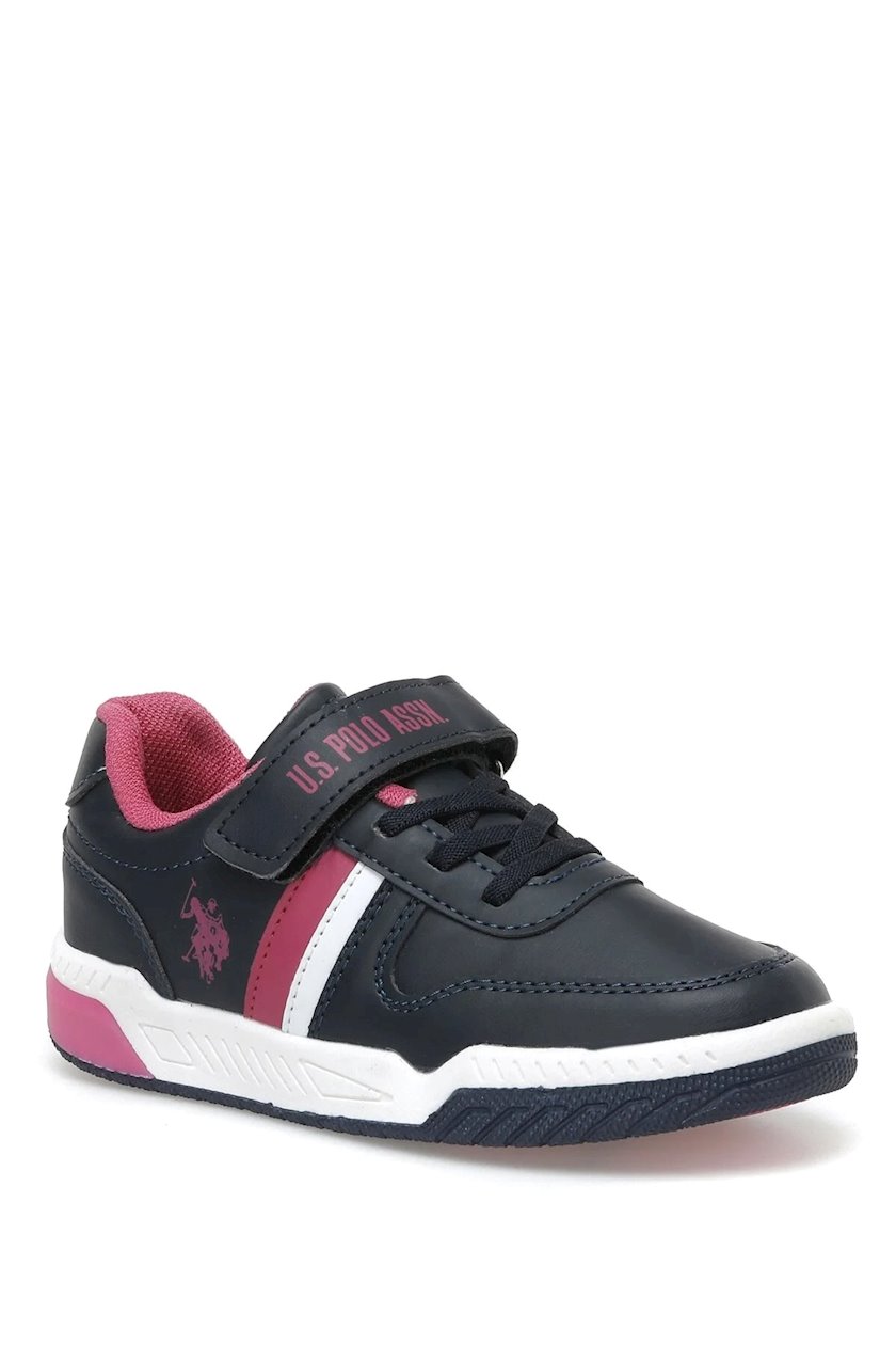 Кеды для девочек U.S. Polo Assn. 2W WANDA JR 2PR, синий, искусственная ...
