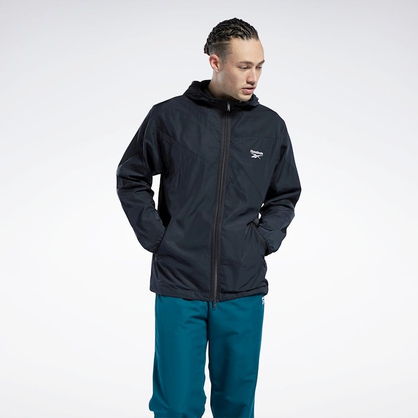 Ветровка мужская Reebok Classics Vector GV3486, черный, размер M ...