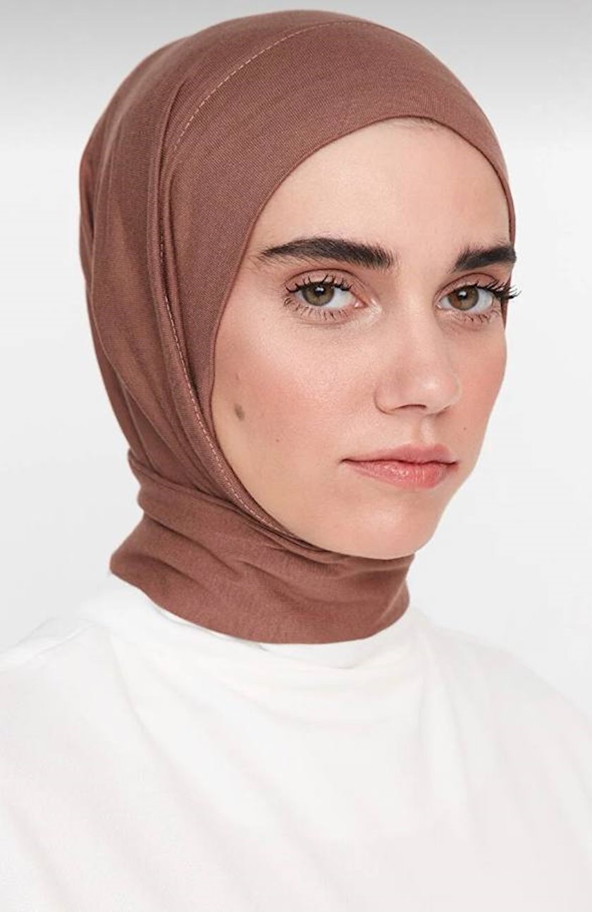 ᐈ Hicab 100% polyester, qəhvəyi - qiymeti və satışı | ️ BIRMARKET
