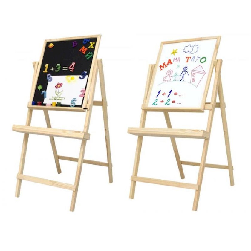 ᐈ Molbert-xlopuşka Cretacolor Rosa Studio ikitərəfli, maqnit, şam ağacı ...