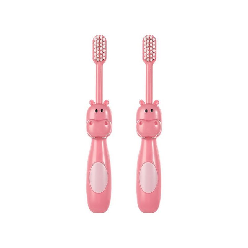 Diş fırçası uşaq üçün Miniso Little Hippo, 2 əd, çəhrayı - Qiymeti ...