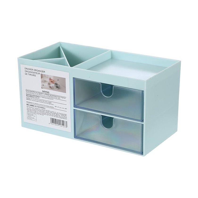 Органайзер Miniso Drawer Organizer Blue, 17.5x9x9.3 см - купить в Баку ...
