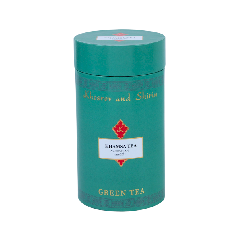 Чай Khamsa Tea "Premium Green Tea", 250 г - купить в Баку. Цена, обзор ...