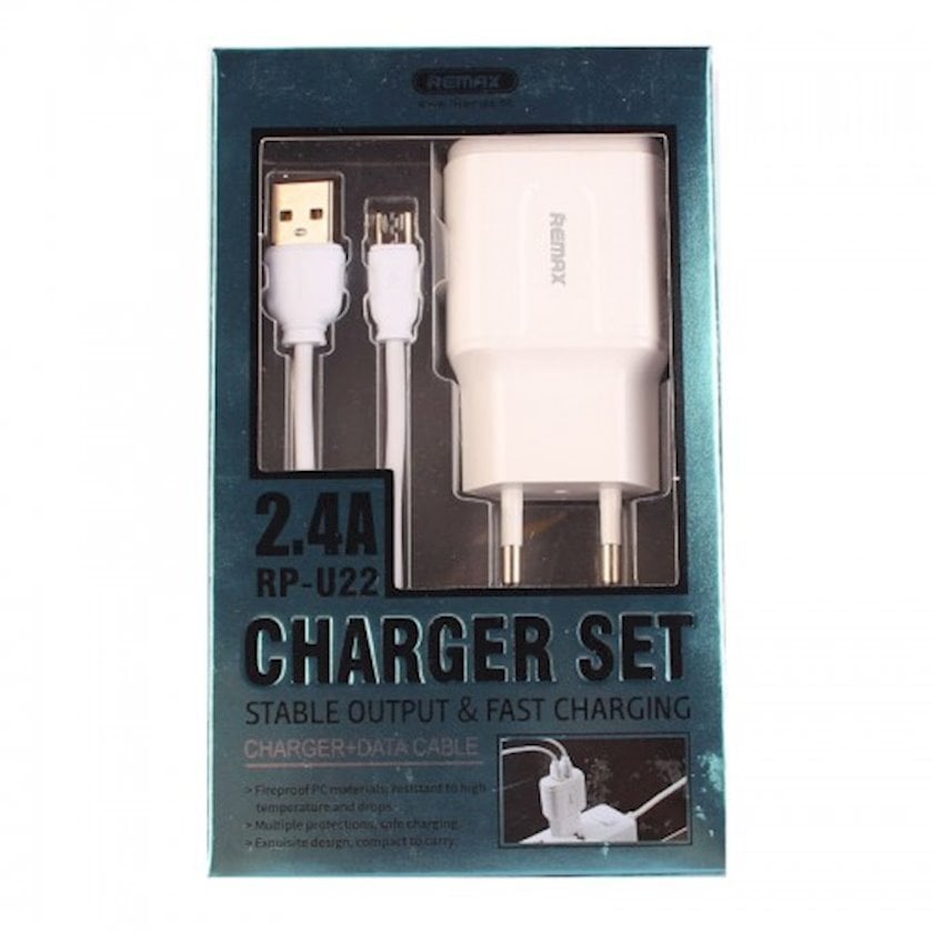 Зарядное устройство Remax RP-U22 Dual Charger Set Type-C - купить в ...