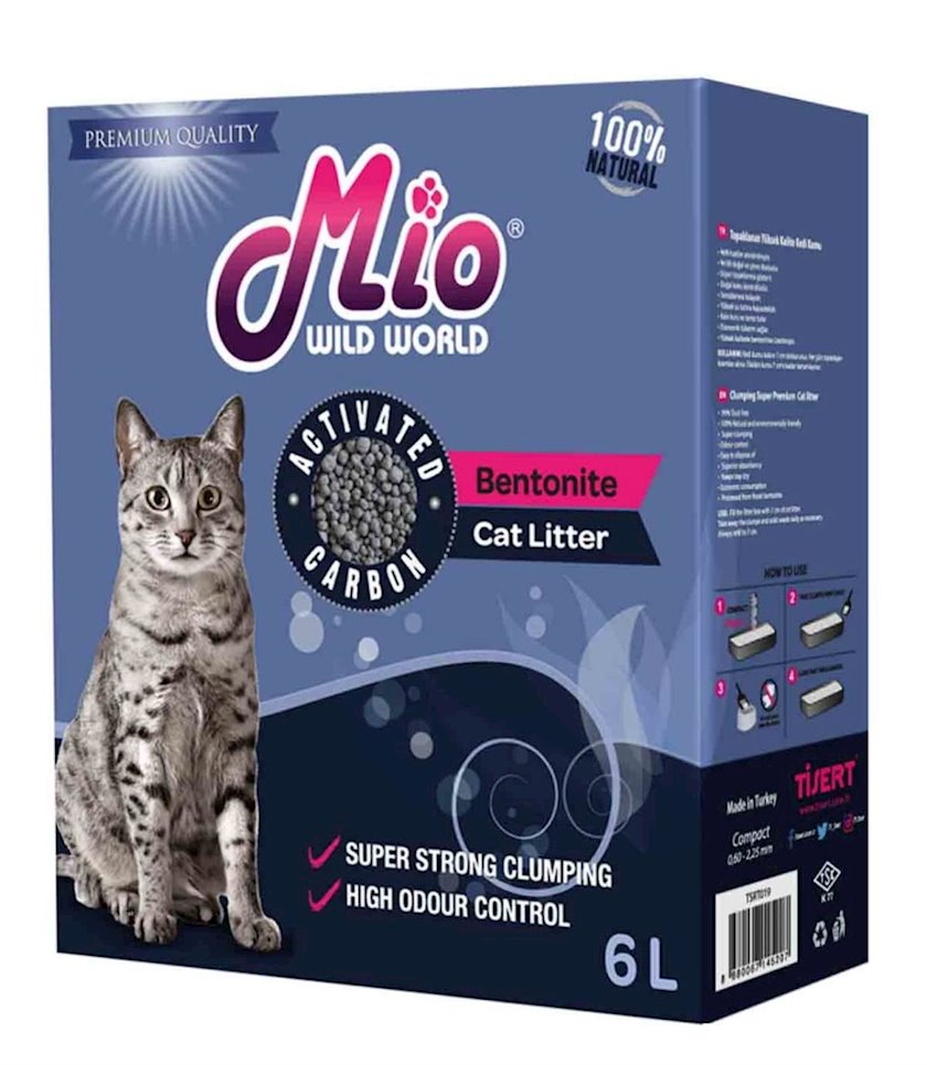 Doldurucu Mio Bentonite Cat Litter, 6 l - Qiymeti, Bakıda almaq. Satışı ...