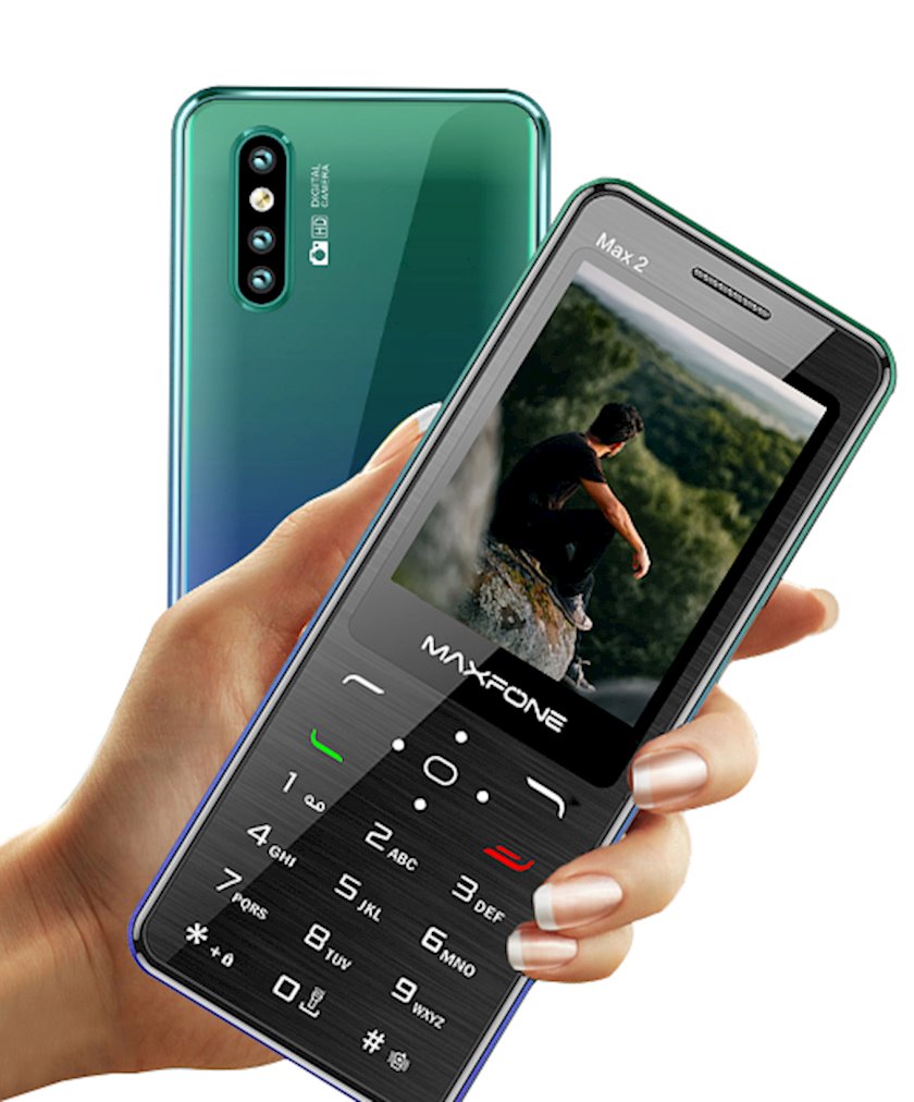 Mobil telefon Maxfone Max 2 Green - qiymeti və satışı | Kredit | ️ ...