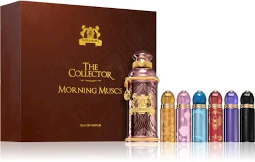 Alexandre.J .The Collector Morning Muscs ətir suyu dəsti uniseks (Black ...