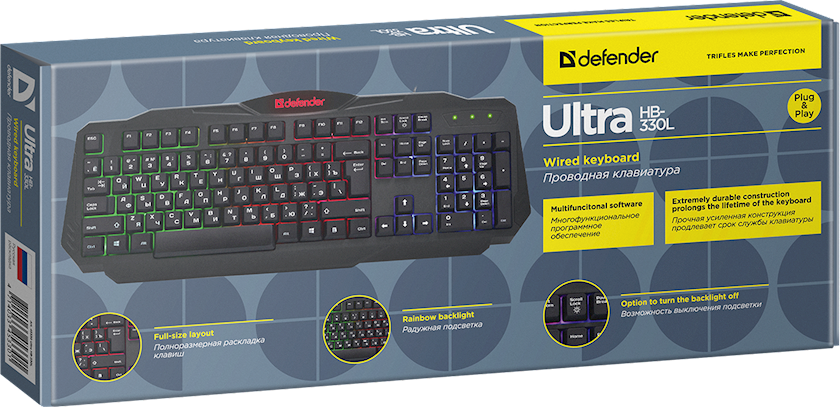 ᐈ Klaviatura Defender Ultra HB-330L Wired keyboard - qiymeti və satışı ...