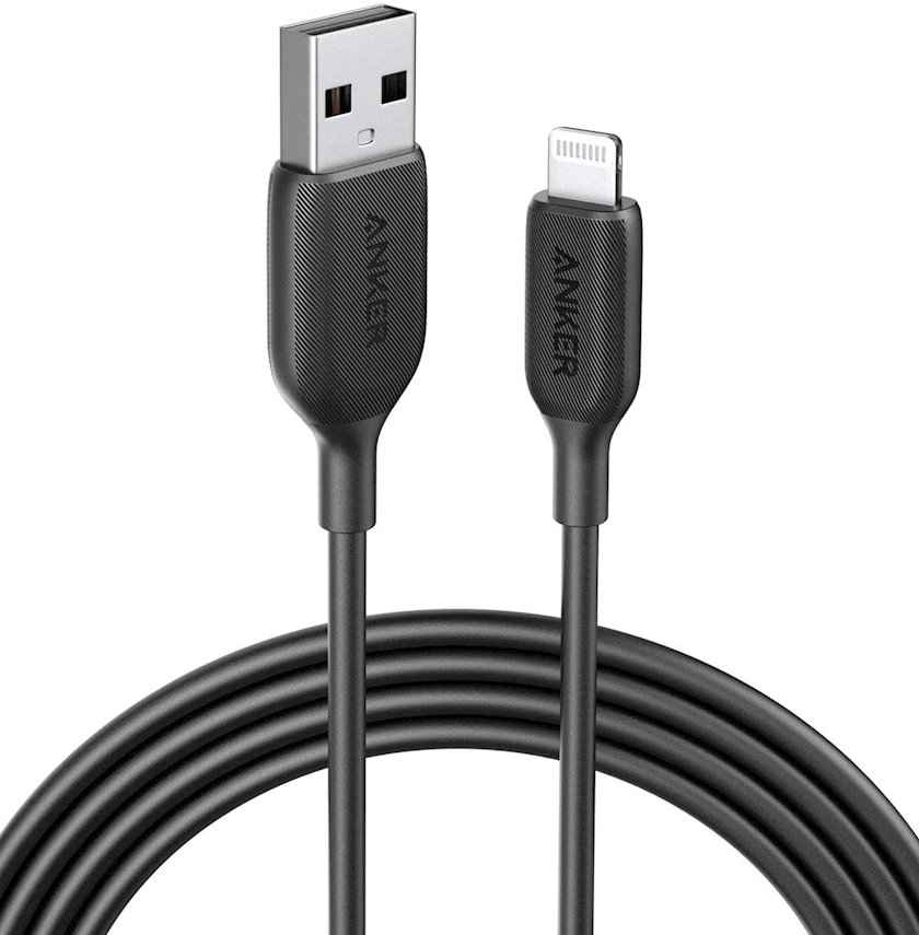 ᐈ Kabel Anker PowerLine III USB-A Cable with Lightning Connector Black ...