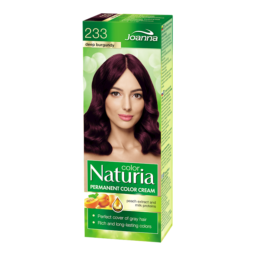 Краска для волос Joanna Naturia Color 233 Глубокий бургунд 100 мл ...