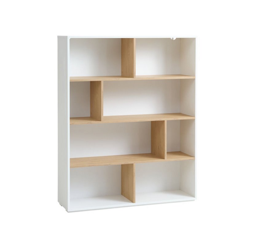 ᐈ Arakəsmə stellaj JYSK Filskov 120x35x151 sm, XDF/DSP/melamin, palıd ...