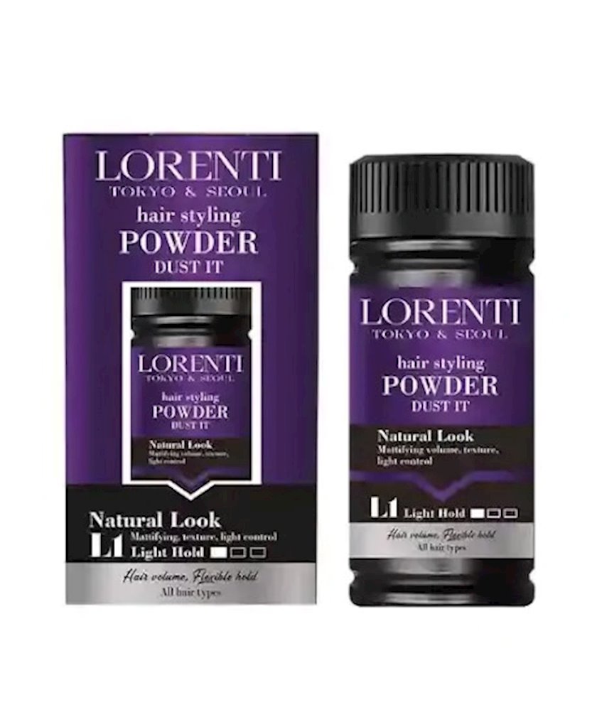 ᐈ Пудра для укладки волос Lorenti Hair Styling Powder L1 Light Hold, 20 ...