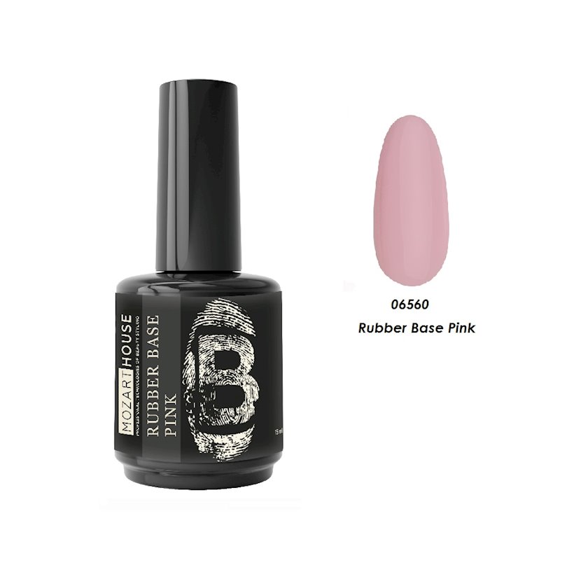 ᐈ Baza Mozart House Gel Polish Rubber Base Pink 15 ml - qiymeti və ...