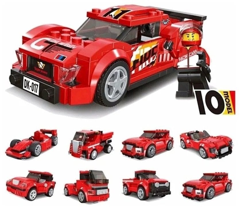 ᐈ Blok konstruktor Decool Multificence Race Track 31017, 217 element ...