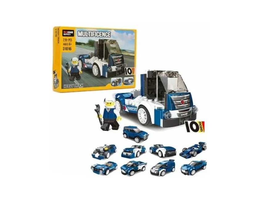 Blok konstruktor Decool Multificence Heavy Truck 31016, 216 element - Qiymeti, Bakıda almaq ...