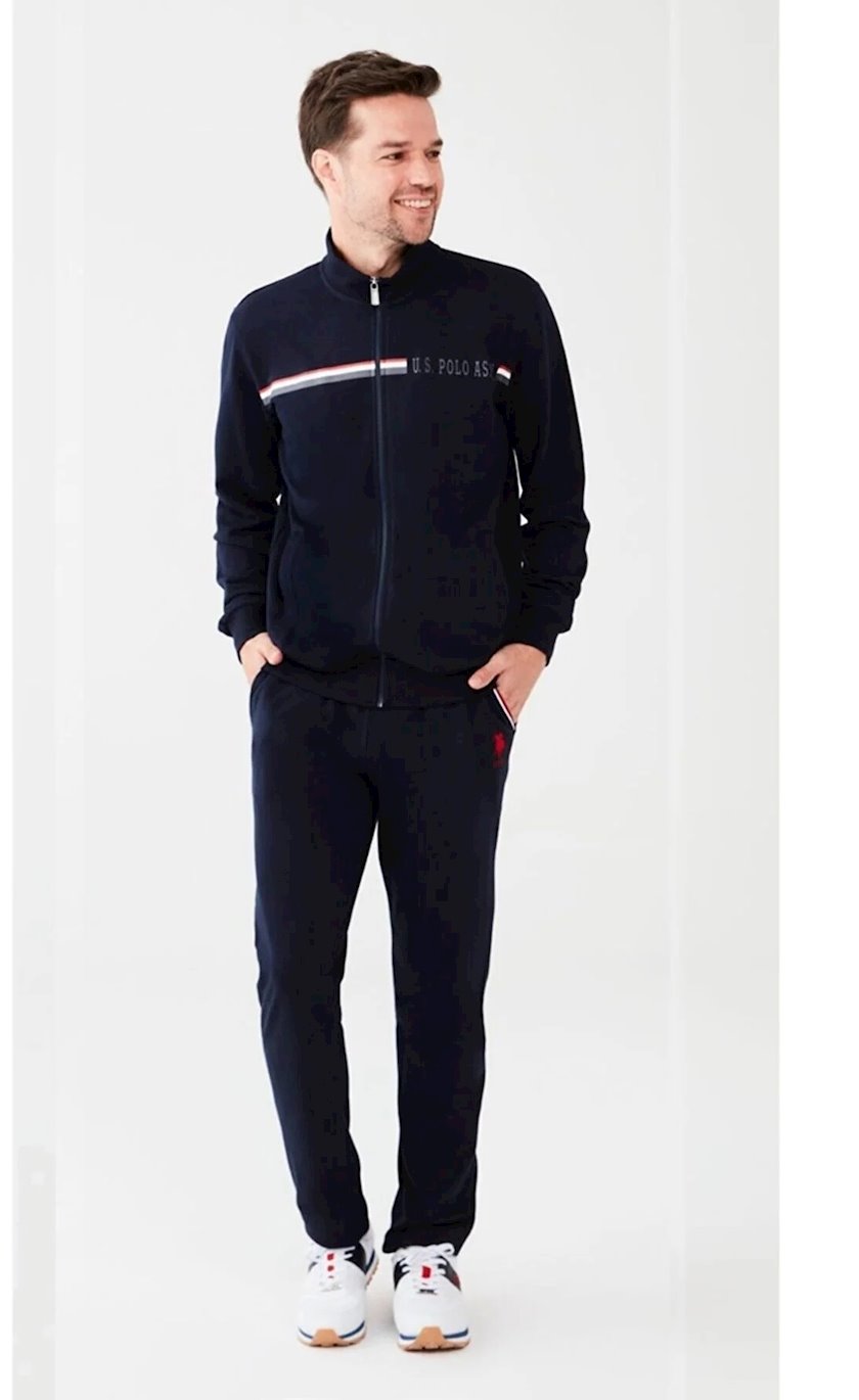Спортивный костюм мужской U.S. Polo Assn. 18481, синий, размер L ...
