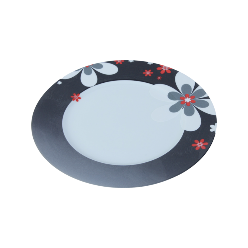 ᐈ Dərin boşqab Kutahya Porselen LB23CK937, 23 sm, farfor, ağ/qara - qiymeti və satışı | ️ BIRMARKET