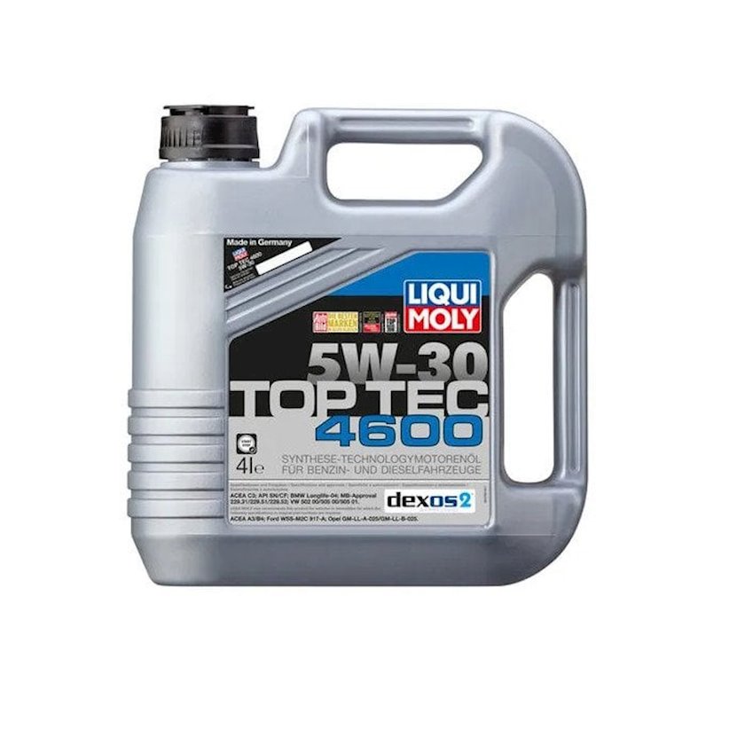 Mühərrik yağı Liqui Moly Top Tec 4600 5W-30, 4 l - Satışı | Mator Yaglari