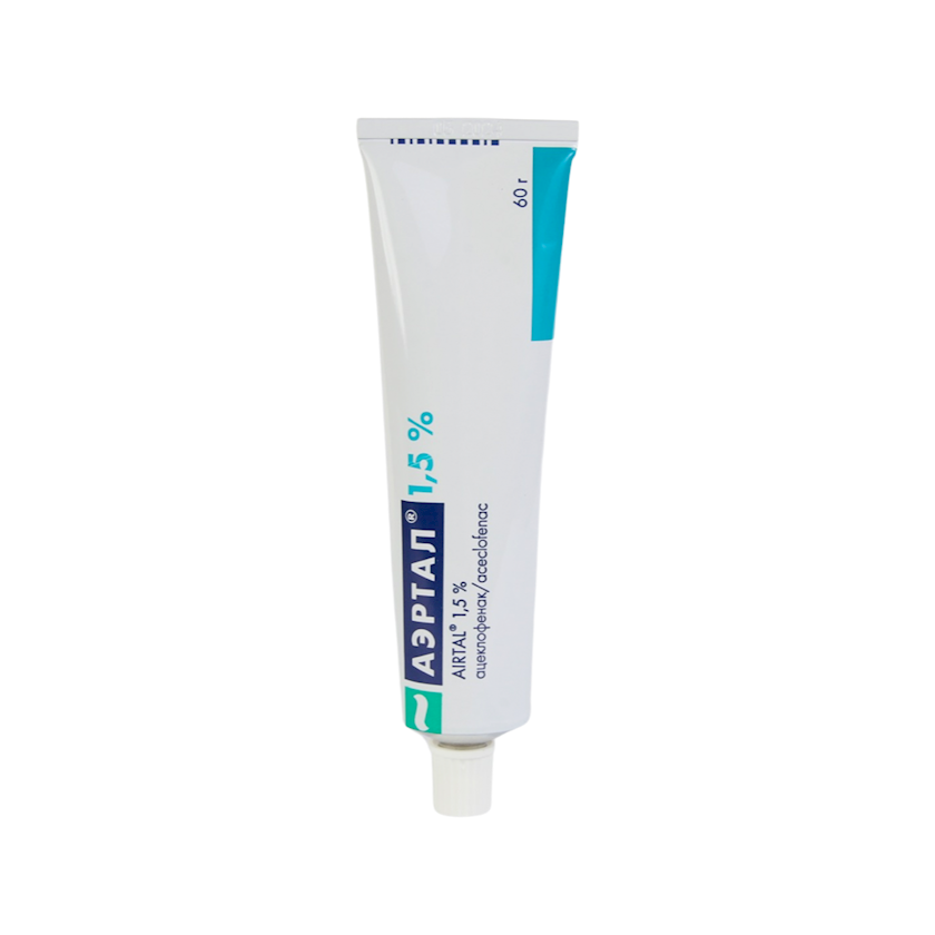 ᐈ Aertal krem 1.5%, 60 q - qiymeti və satışı | ️ BIRMARKET