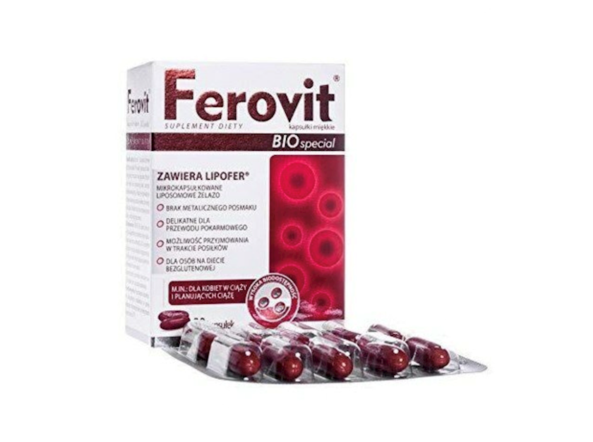 ᐈ Vitaminlər Hasco-Lec Ferovit Bio, 30 kapsul - qiymeti və satışı | ️ ...