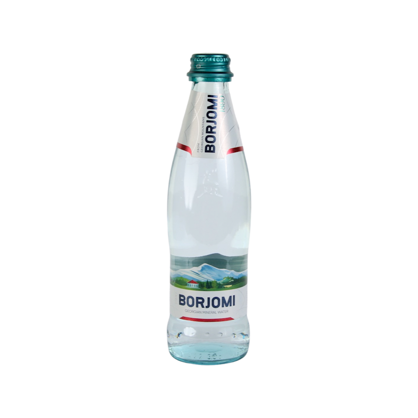 Минеральная вода Borjomi стеклянная банка 0.33 л - купить в Баку. Цена ...