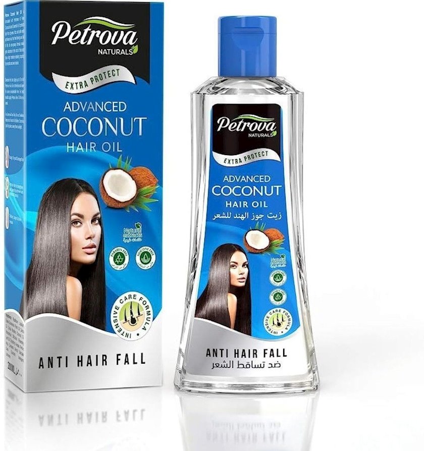 Saçlar üçün yağ Petrova Naturals Advanced Coconut Hair Oil Anti Hair ...