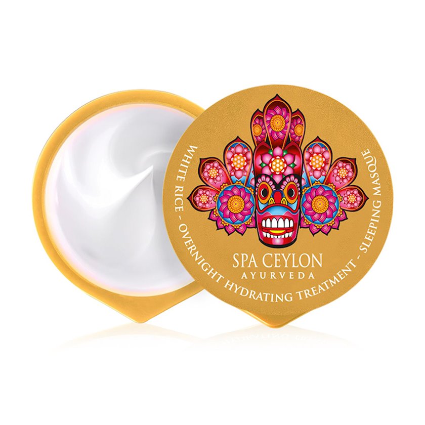 ᐈ Gecə krem maskası Spa Ceylon White Rice Nəmləndirici 15 q - qiymeti ...