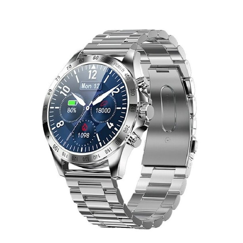 Cмарт-часы Smart Watch LW09 Silver Steel - купить в Баку. Цена, обзор, отзывы, продажа