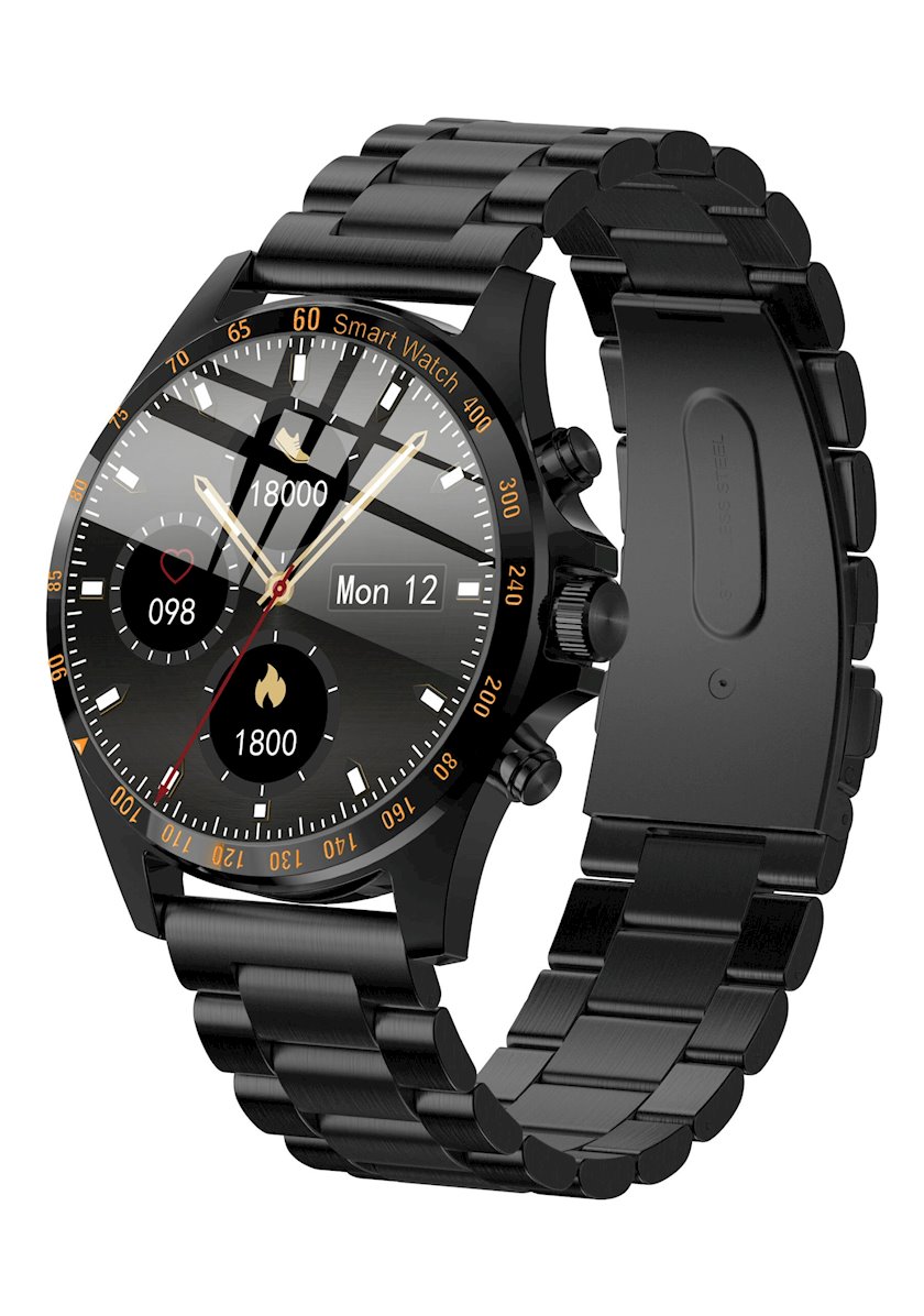 ᐈ Ağıllı saat Smart Watch LW09 Black Steel - qiymeti və satışı | ️ BIRMARKET