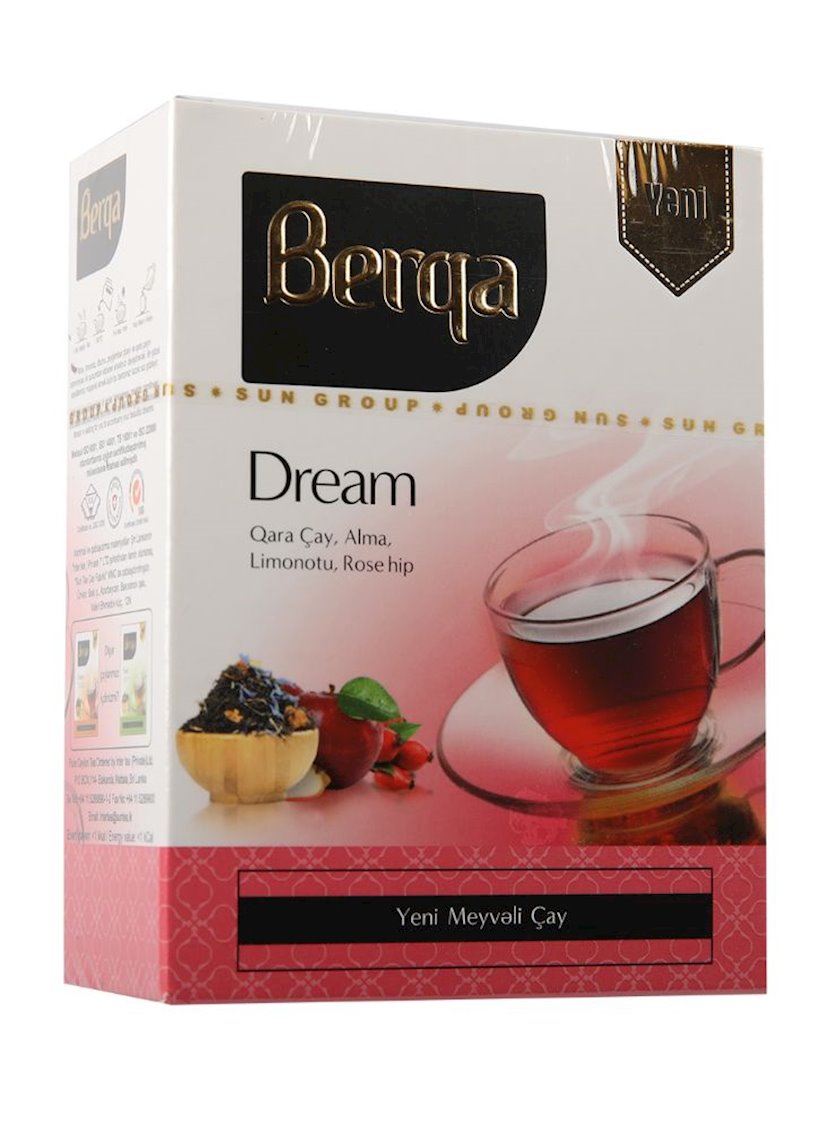 ᐈ Dəmləmə çayı Berqa, 100 q - qiymeti və satışı | ️ BIRMARKET