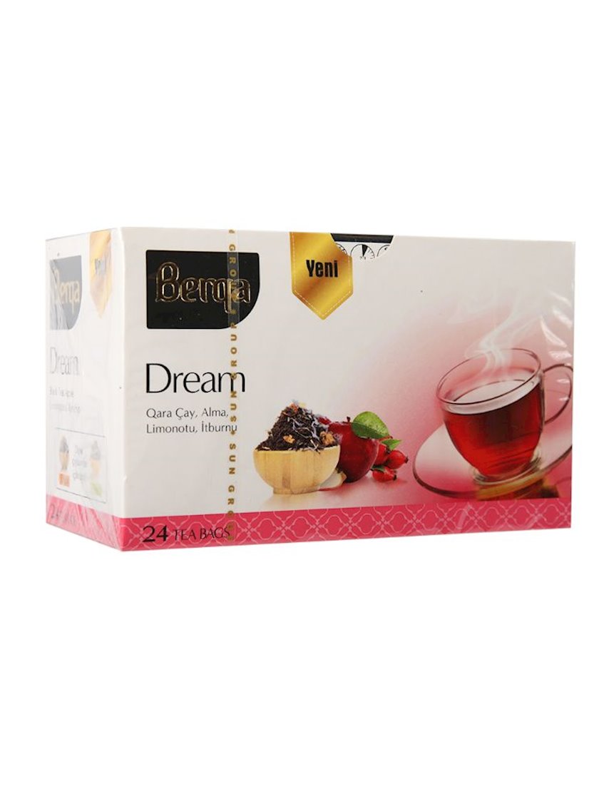 Paket çayı Berqa, 24 əd - Qiymeti, Bakıda almaq. Satışı, icmal, rəylər
