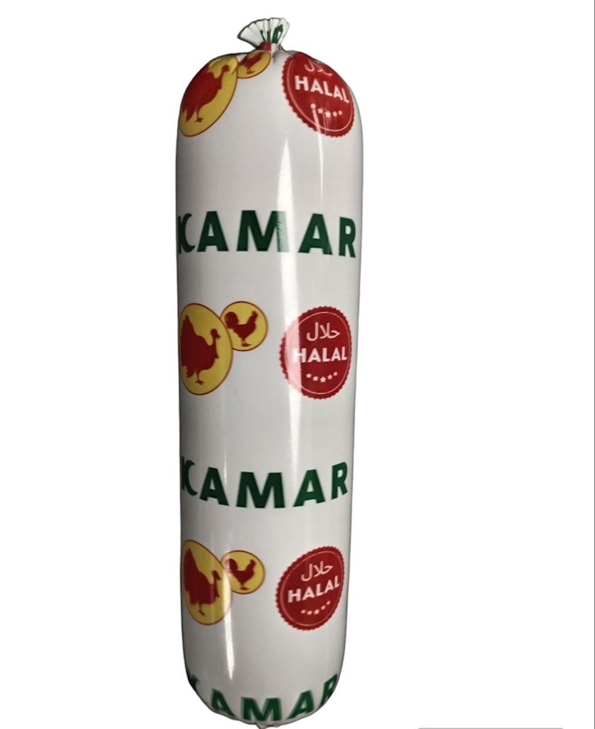 ᐈ Kolbasa Kamar toyuq və hindtoyuğu əti ilə, 500 q - qiymeti və satışı ...